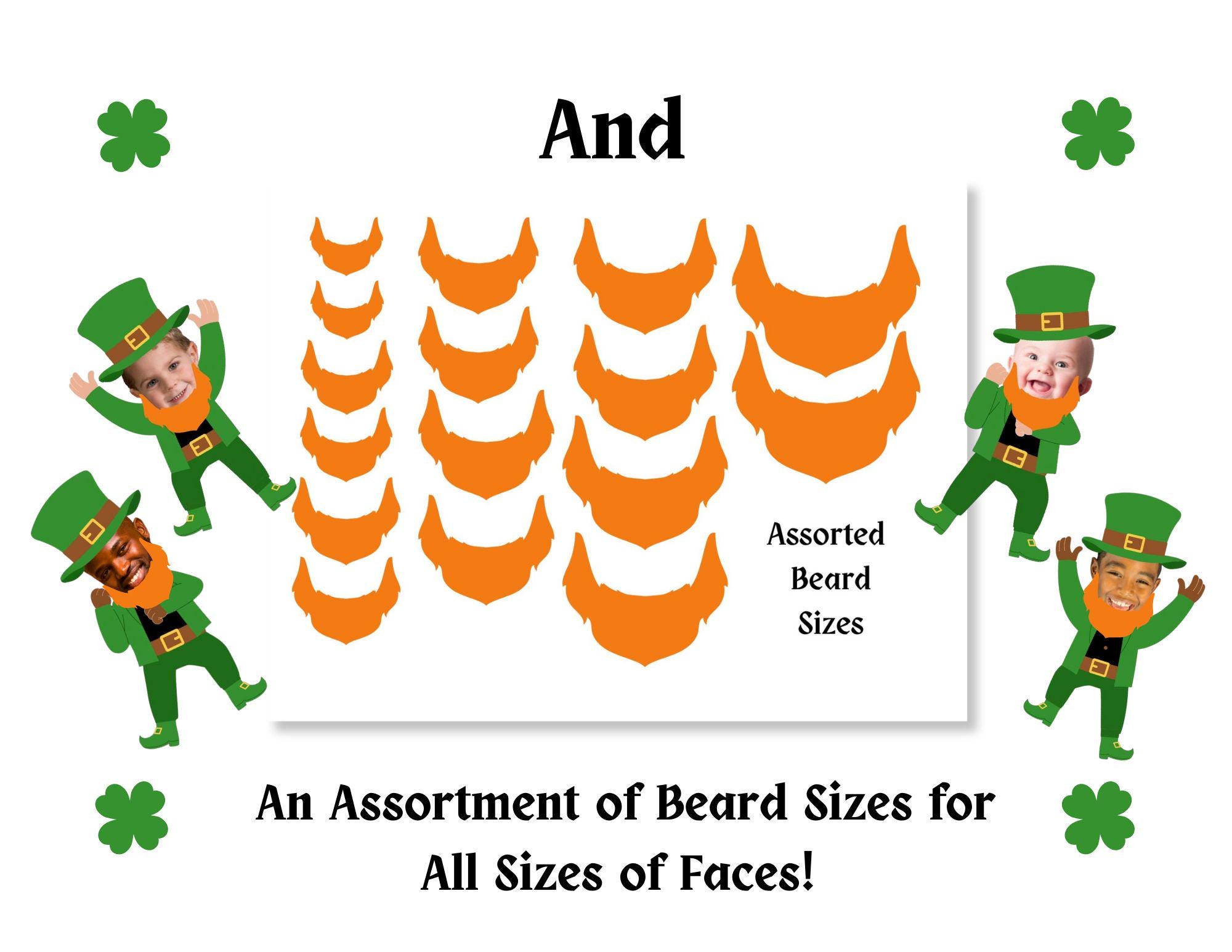 Fun Add Your Face Photo Leprechaun DIY Craft Activity St. Patrick's Day ...