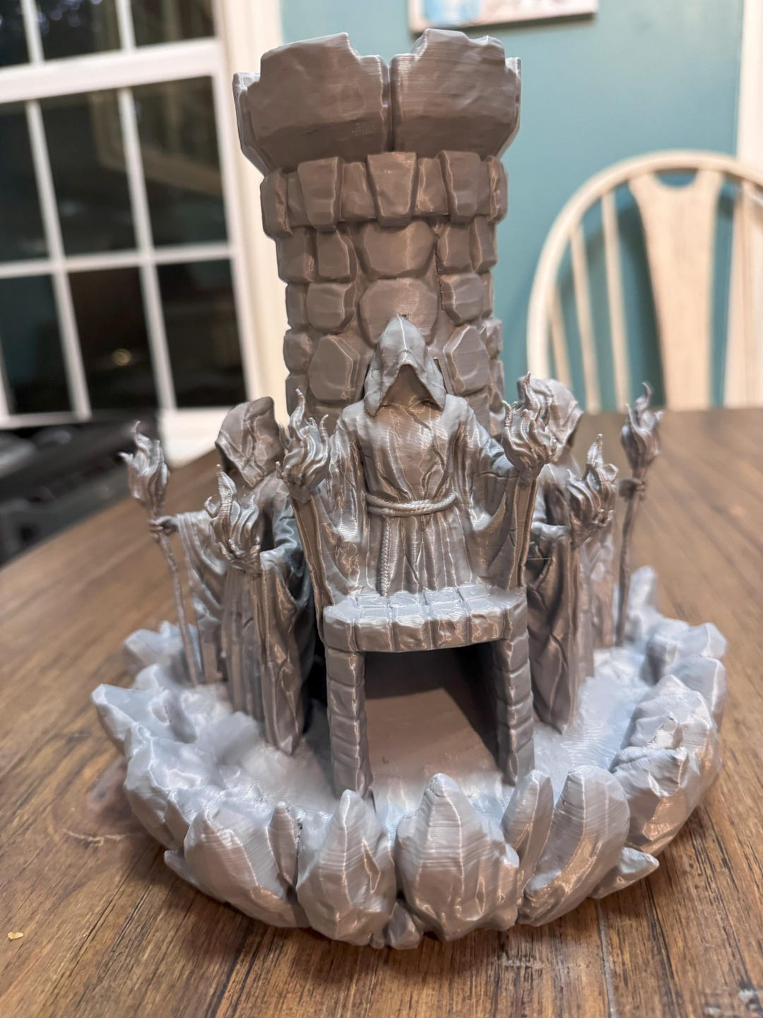 Dungeons and Dragons Wizard Dice Tower - Etsy