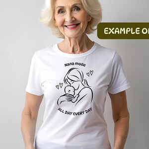 Nana Mode All Day Every Day PNG: Digital Download - Etsy