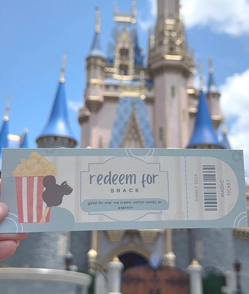 Magical Park Reward Tickets for Kids | Printable Toy or Snack Coupons ...