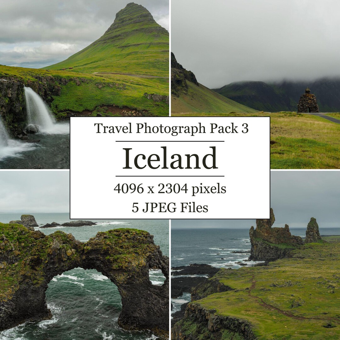 Snaefellsnes Peninsula Iceland Computer Wallpaper Pack, Iceland ...