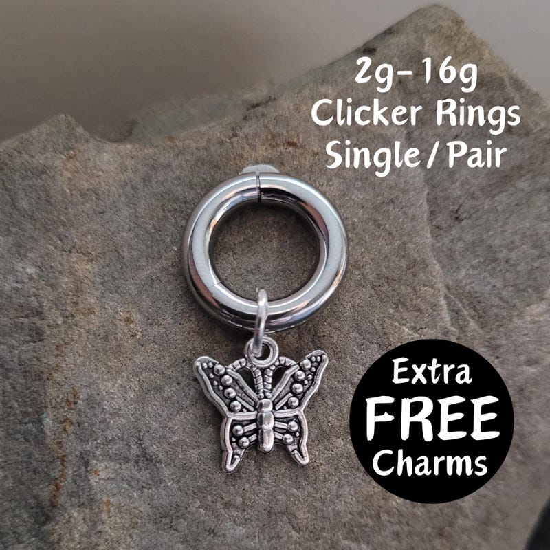 Unique Butterfly Ear Rings - Etsy