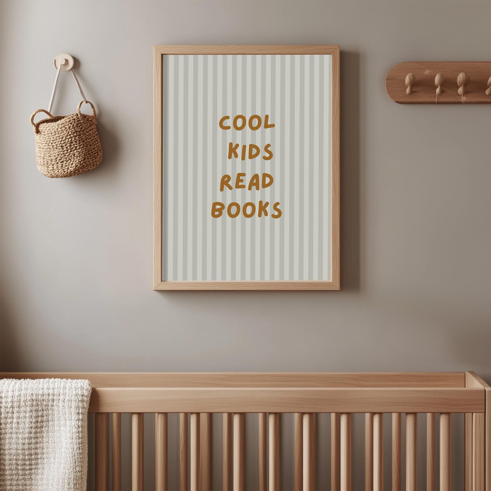 Cool Kids Read Books Digital Wall Art – Typography Printable Quote for ...