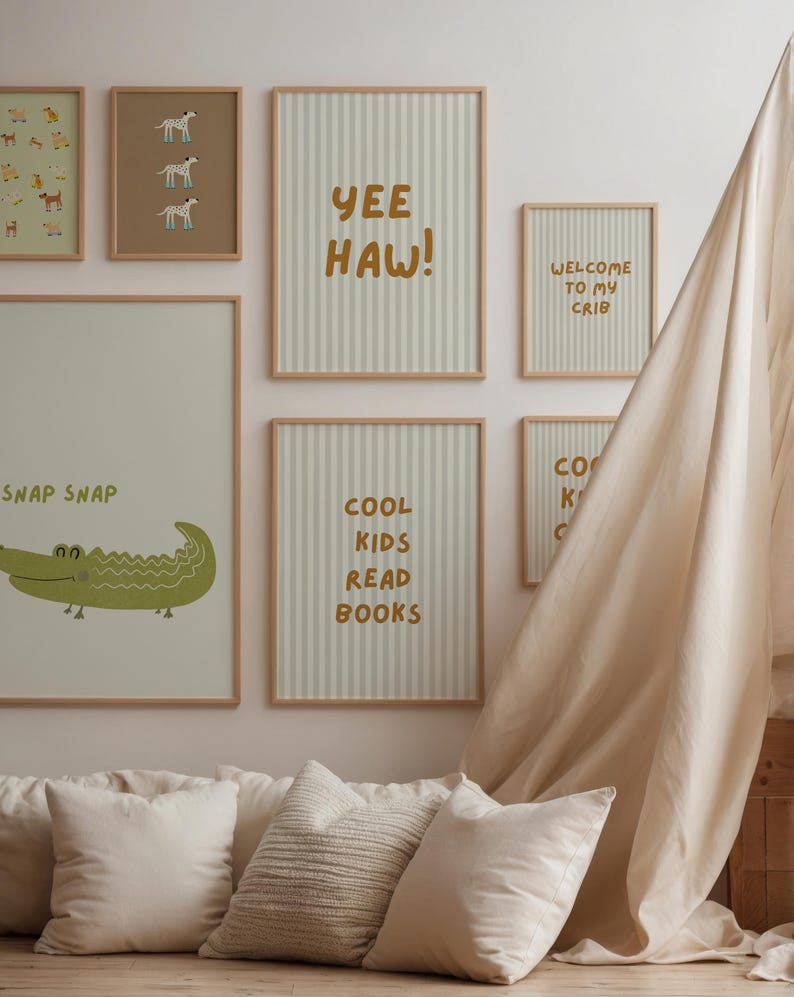 Cool Kids Read Books Digital Wall Art – Typography Printable Quote for ...