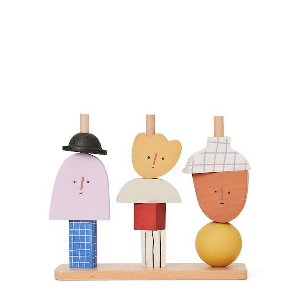 Wood Stacking Toy - Etsy