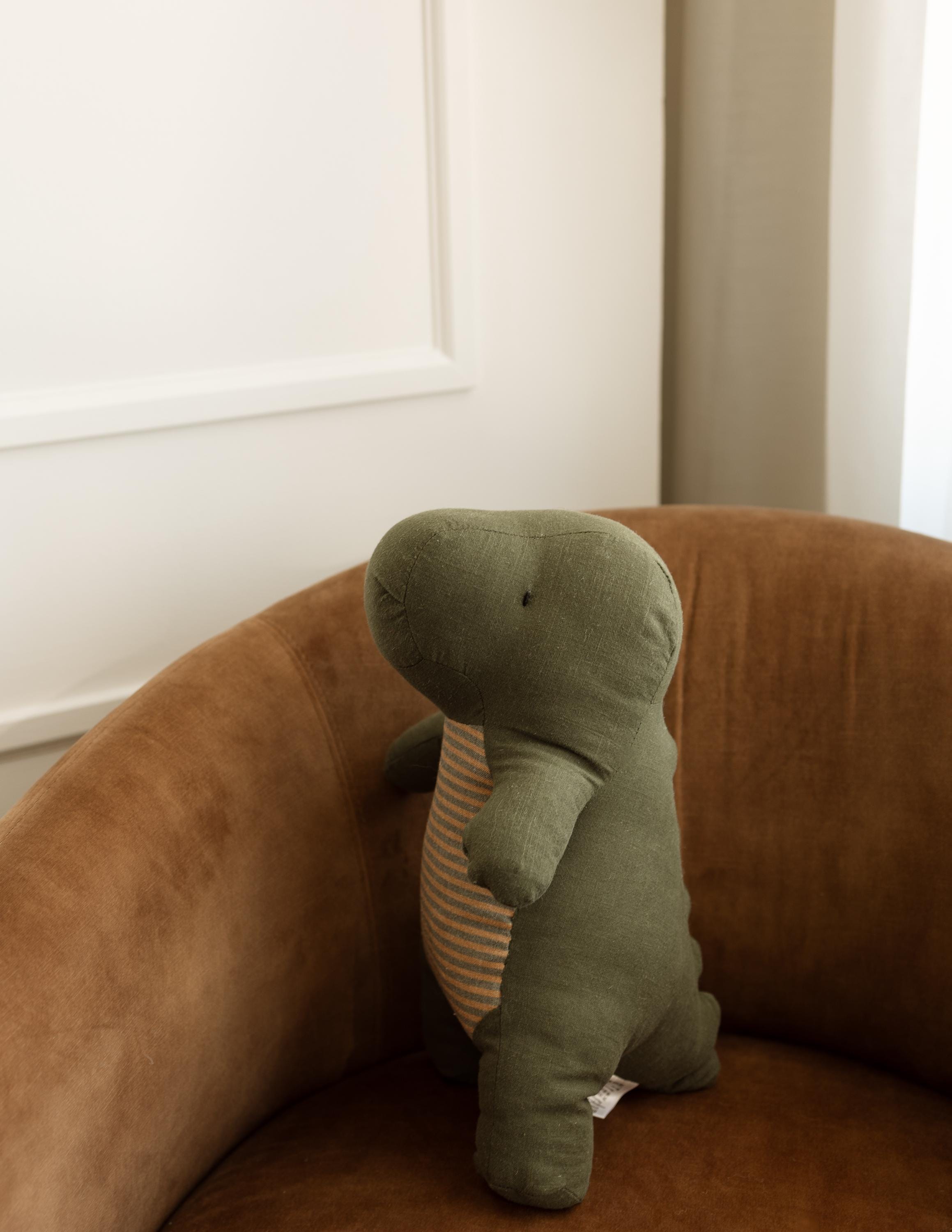 Dex the Dino Plush Toy – Soft Cotton Dinosaur Gift for Kids & Nursery ...