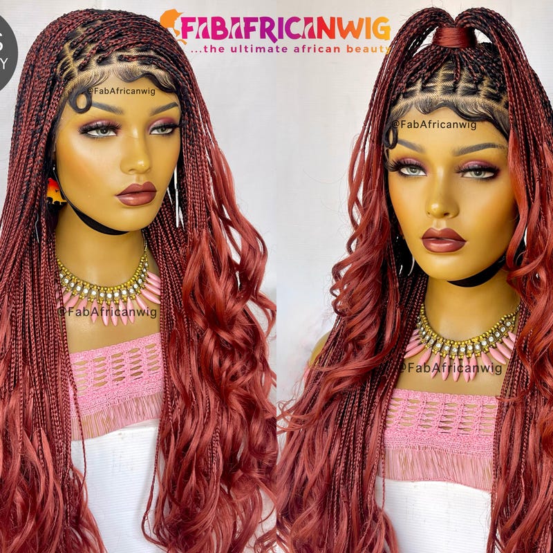 Cornrow Wig Short - Etsy