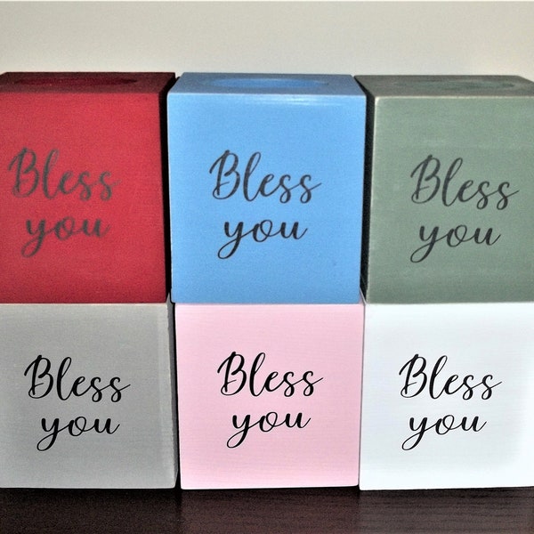 Bless You Tissue Box - Etsy