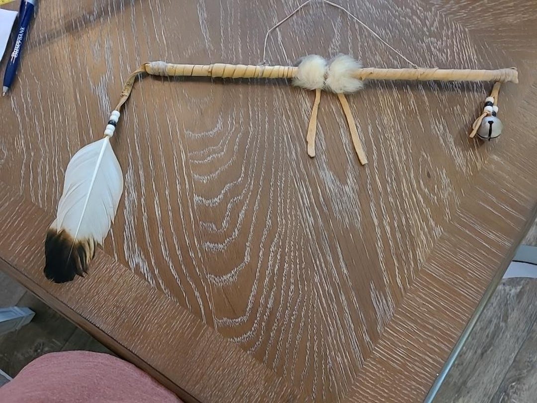 Native American Talking Stick - Etsy