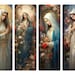 Decoupage Virgin Mary Bookmark #87, Letter Size Rice Paper for Junk ...