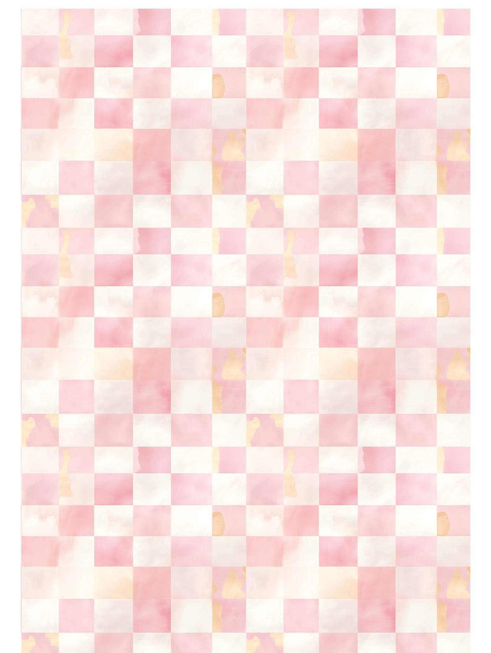 Decoupage Rice Brown Pink Checkered Plaid Pattern #27, Letter Size Rice ...
