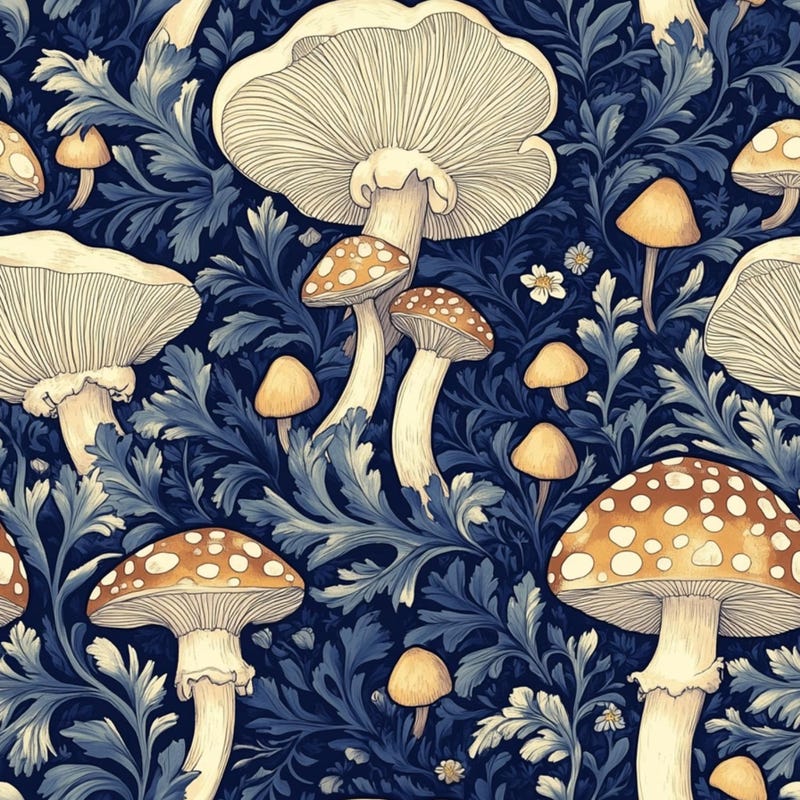 Textile Mushroom - Etsy