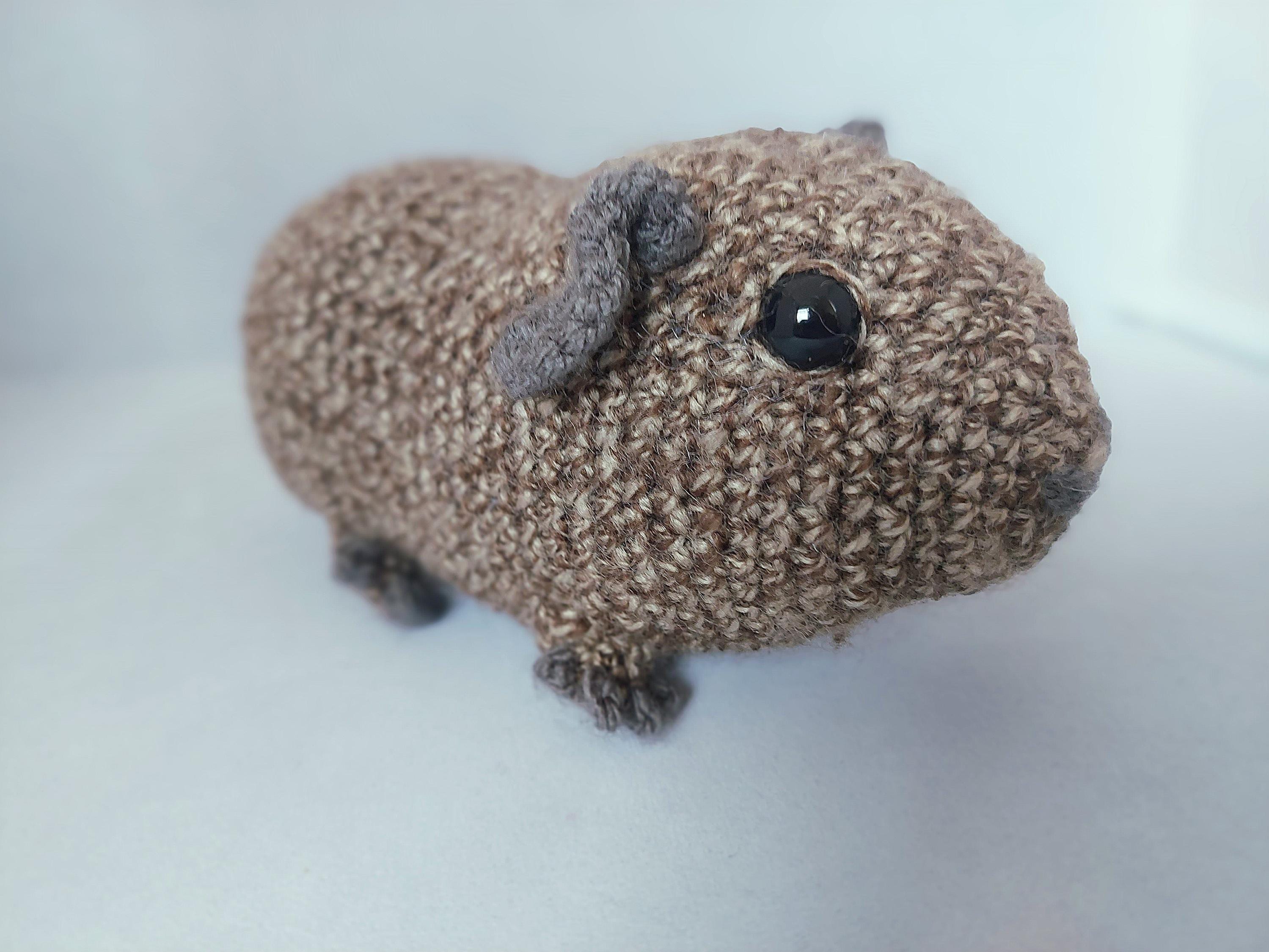 Realistic Lifelike Guinea Pig Crochet Pattern PDF - 2 Patterns ...