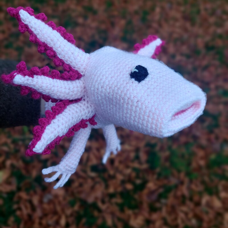 Axolotl Puppet - Etsy