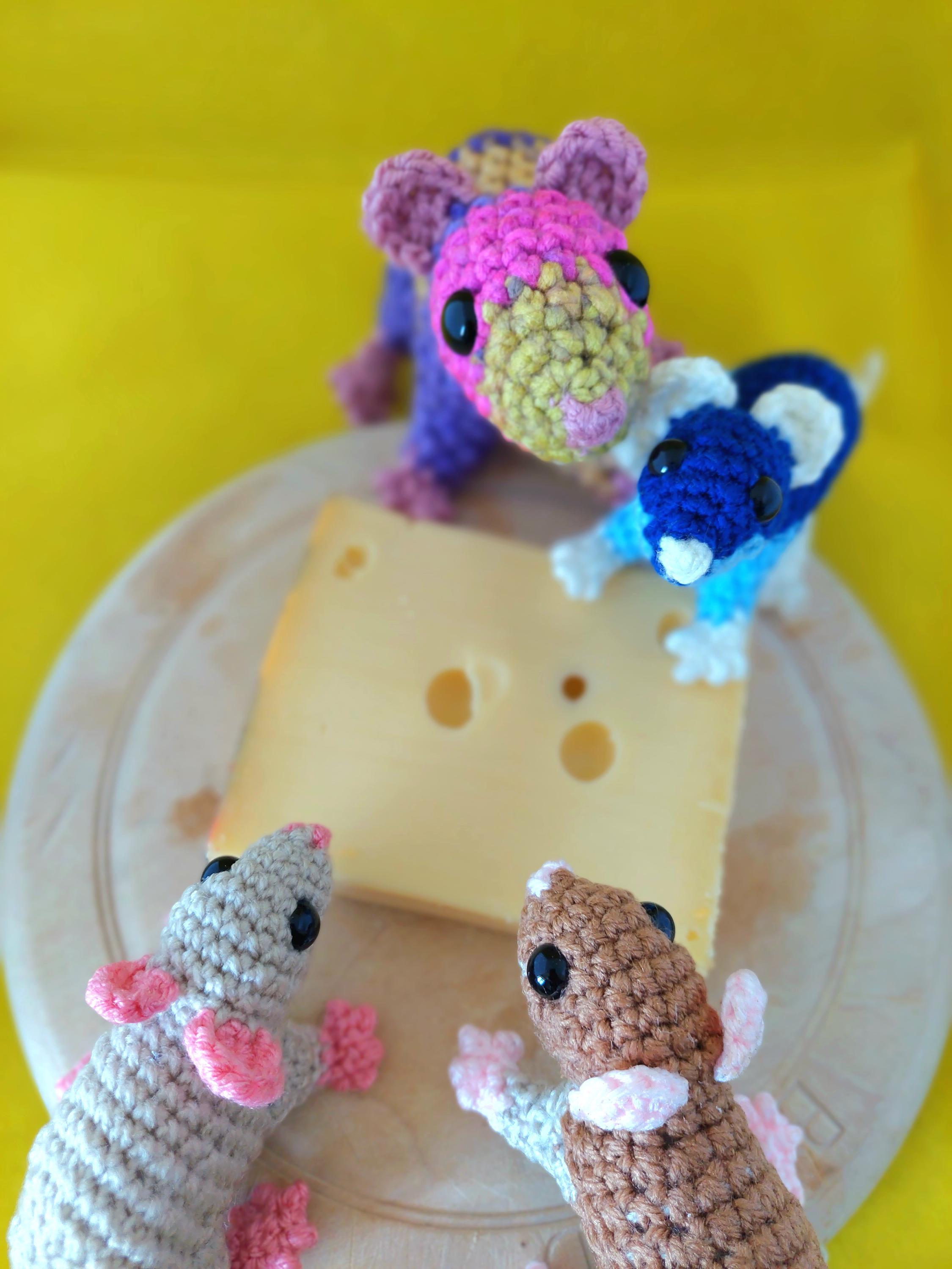 Mischief the Mouse - Realistic Mouse Crochet Pattern PDF, No Sew - 2 ...