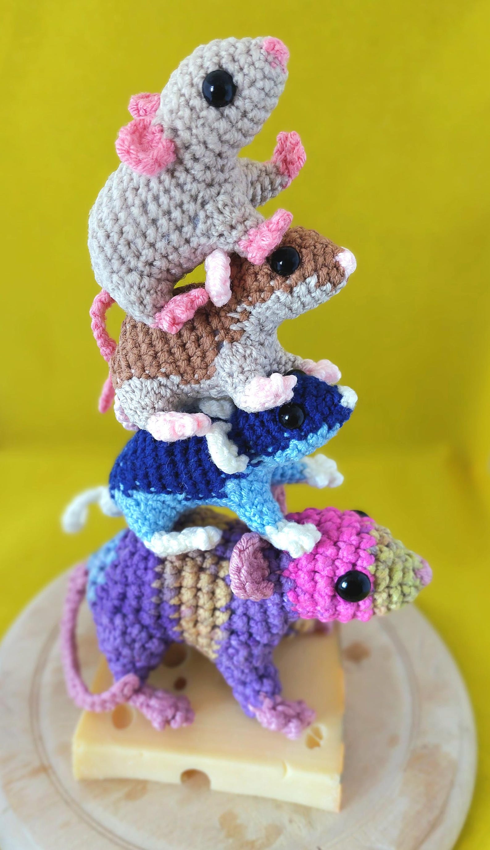 Mischief the Mouse - Realistic Mouse Crochet Pattern PDF, No Sew - 2 ...