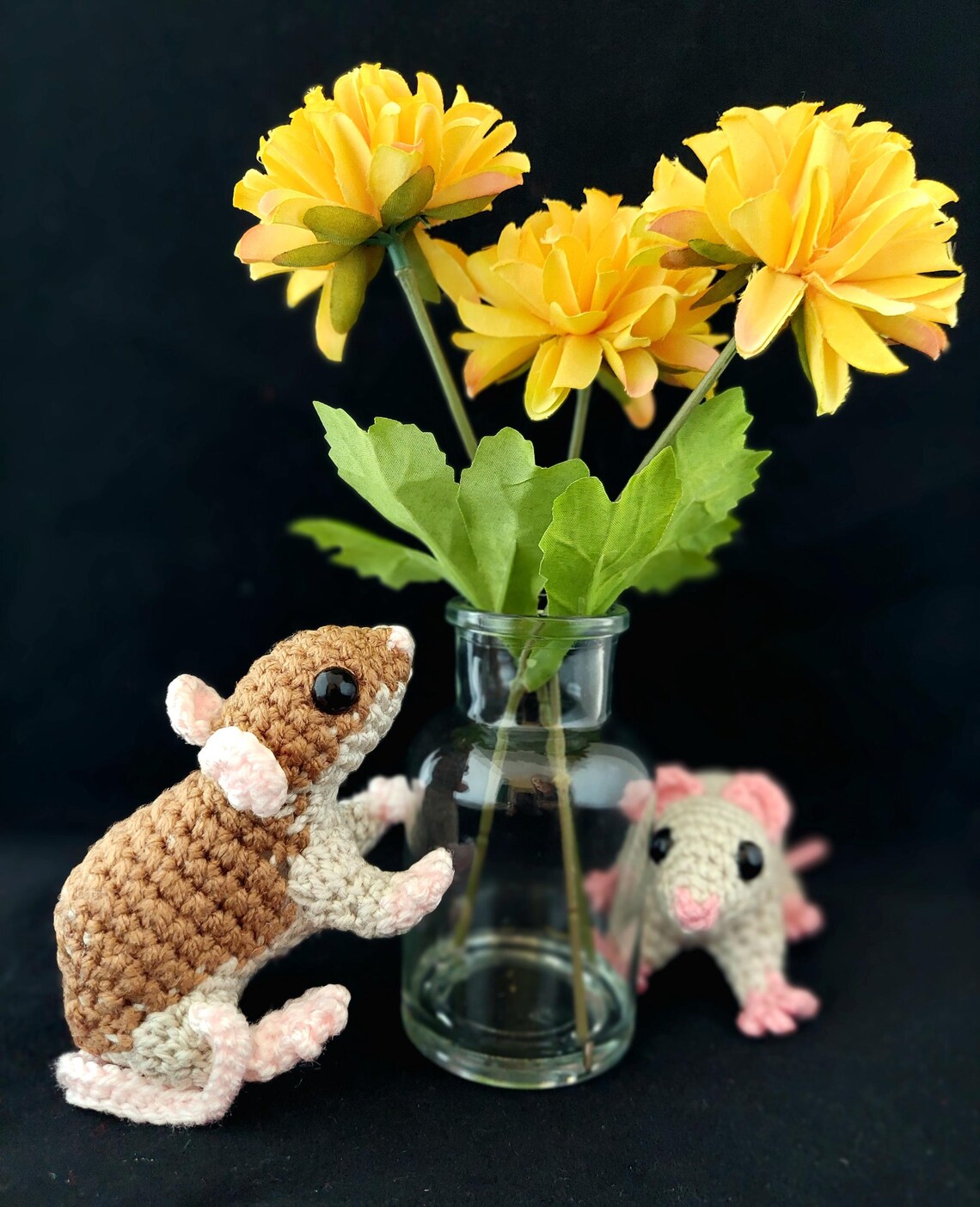 Mischief the Mouse - Realistic Mouse Crochet Pattern PDF, No Sew - 2 ...