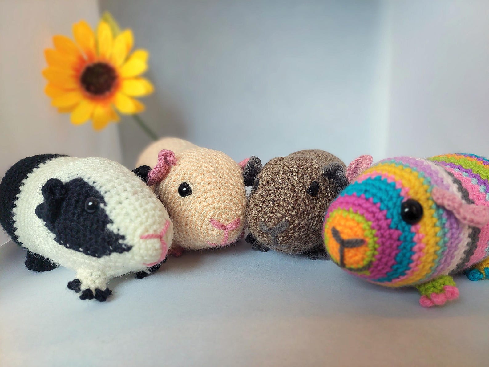 Realistic Guinea Pig Crochet Pattern PDF 2 Patterns Included Accurate ...