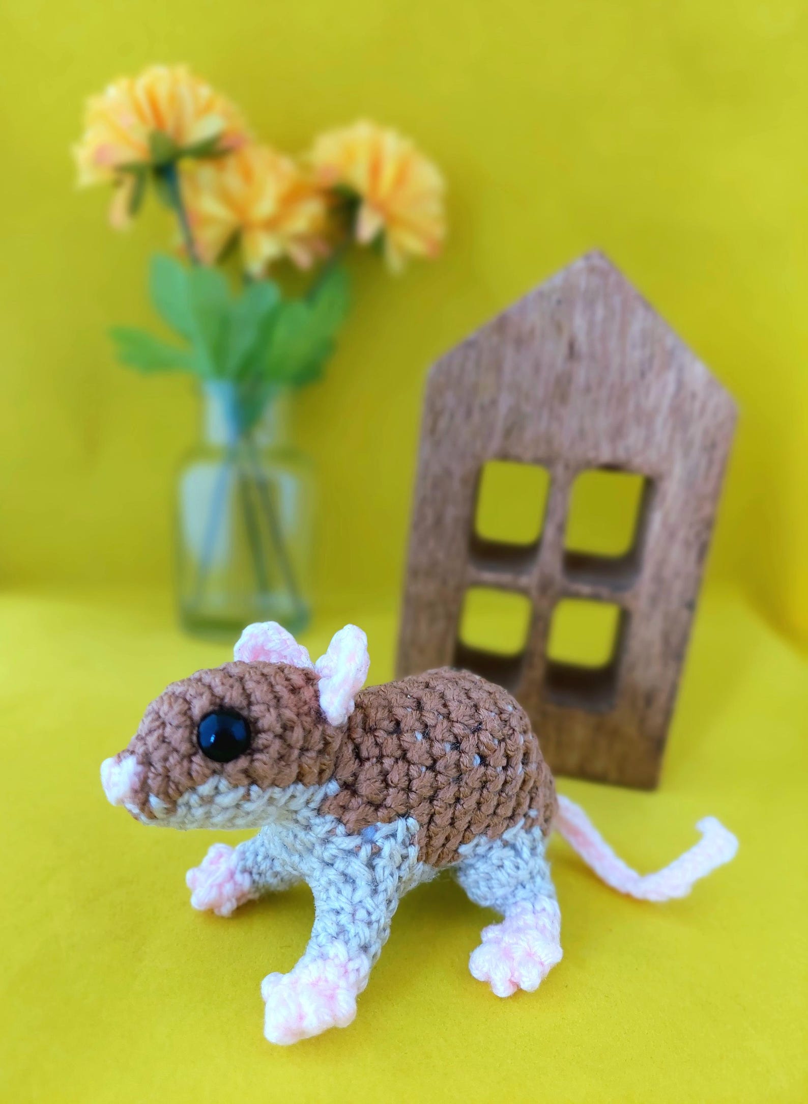 Mischief the Mouse - Realistic Mouse Crochet Pattern PDF, No Sew - 2 ...