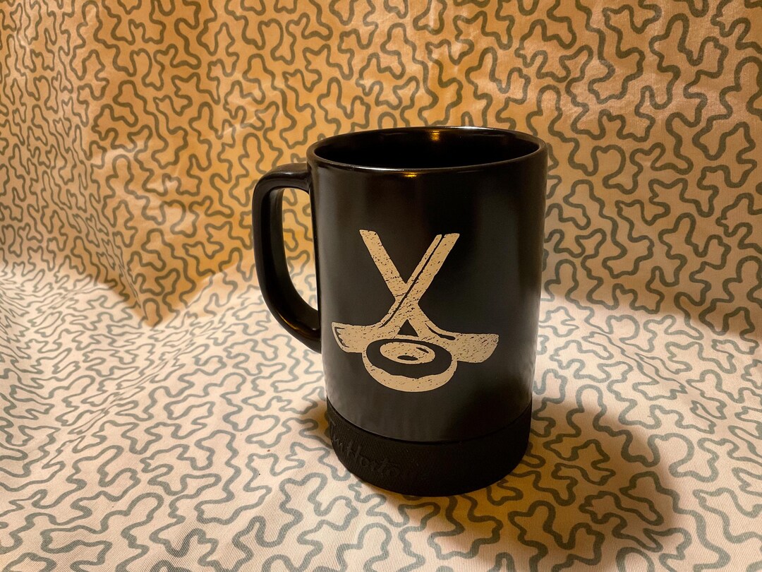 Tim Horton’s Black Puck Mug - Etsy