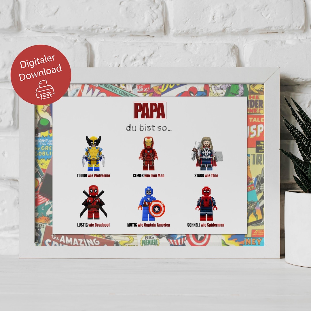 Father's Day Gift, Dad You Are My Superhero, Gift for Dad, Dad is My ...