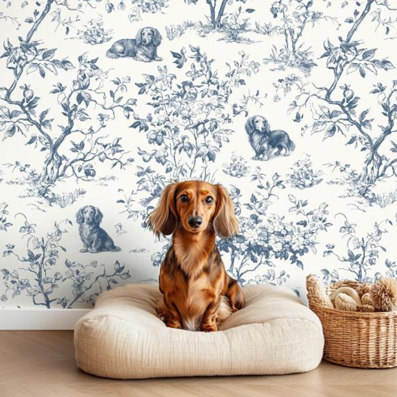Dog Wallpaper Dachshund - Etsy