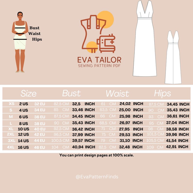 Simple Bridal Dress Sewing Pattern Satin Wedding Dress Pattern A Line ...