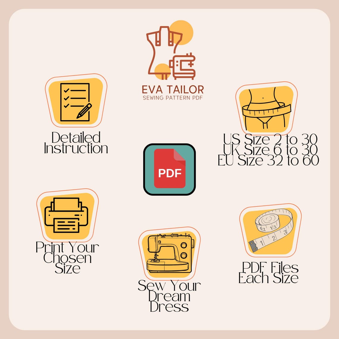 Mini Evening Dress Pattern Mini Ball Gown Sewing Pattern Cocktail Dress ...