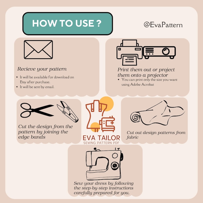 Princess Dress Sewing Pattern Ball Gown Wedding Dress Pattern Bridal ...