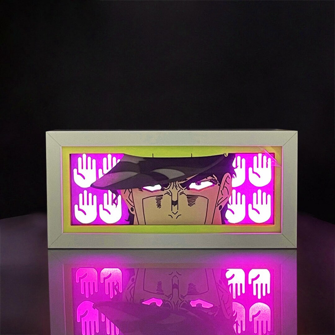 Kujo Jotaro Jolyne Giorno Giovanna Dio Kishibe Rohan Lightbox, Anime ...