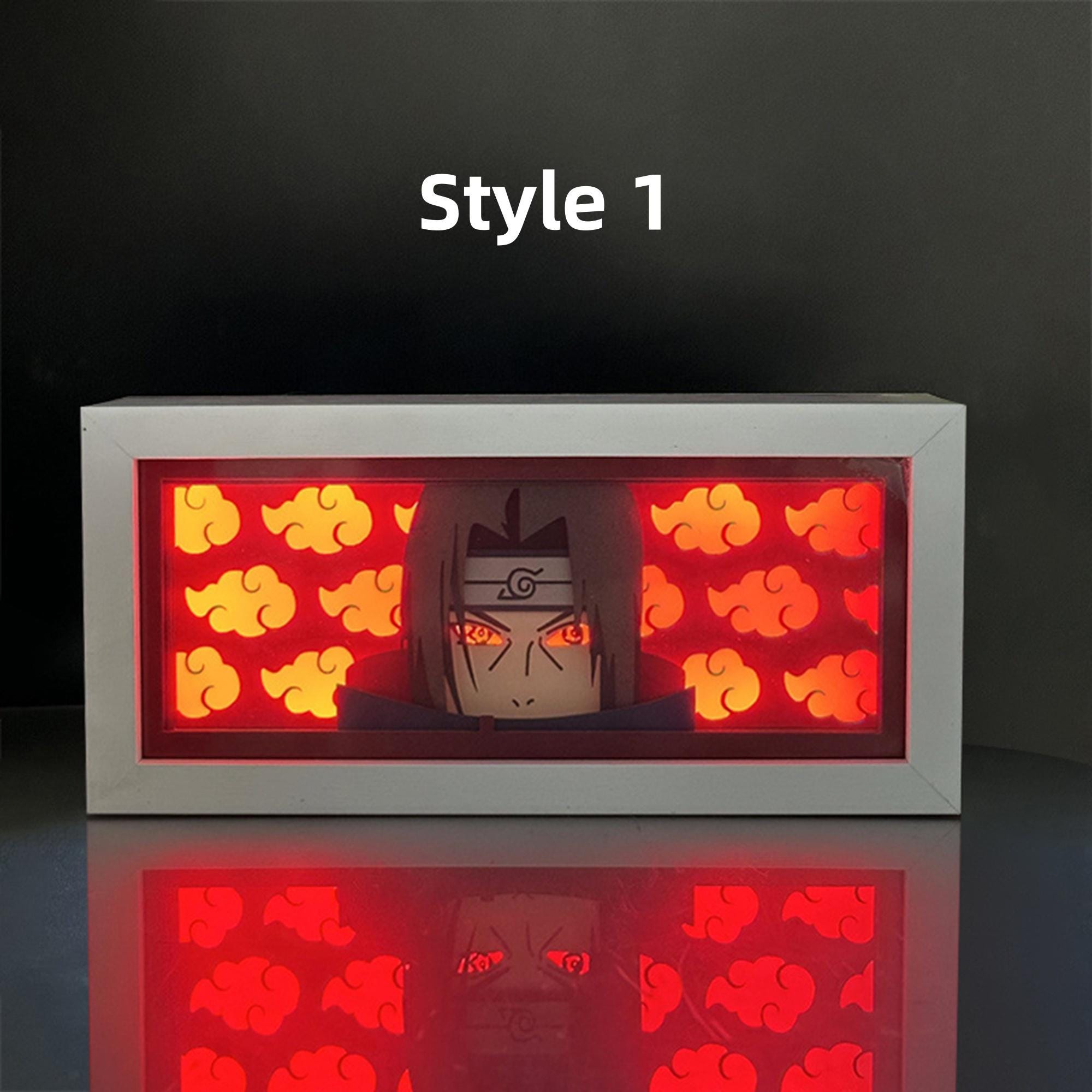Uchiha Itachi Lightbox, Anime Itachi LED Lamp, Itachi-inspired Night ...
