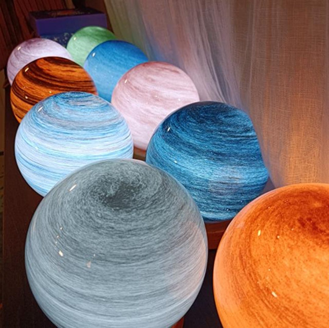 Galaxy Desk Lamp,planet Night Light,space Ball Light,milky Way Night ...