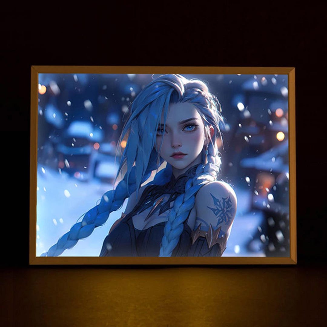 Jinx LED Wall Lamp Three Different Light Mode, Jinx Hand Drawn Lighting ...