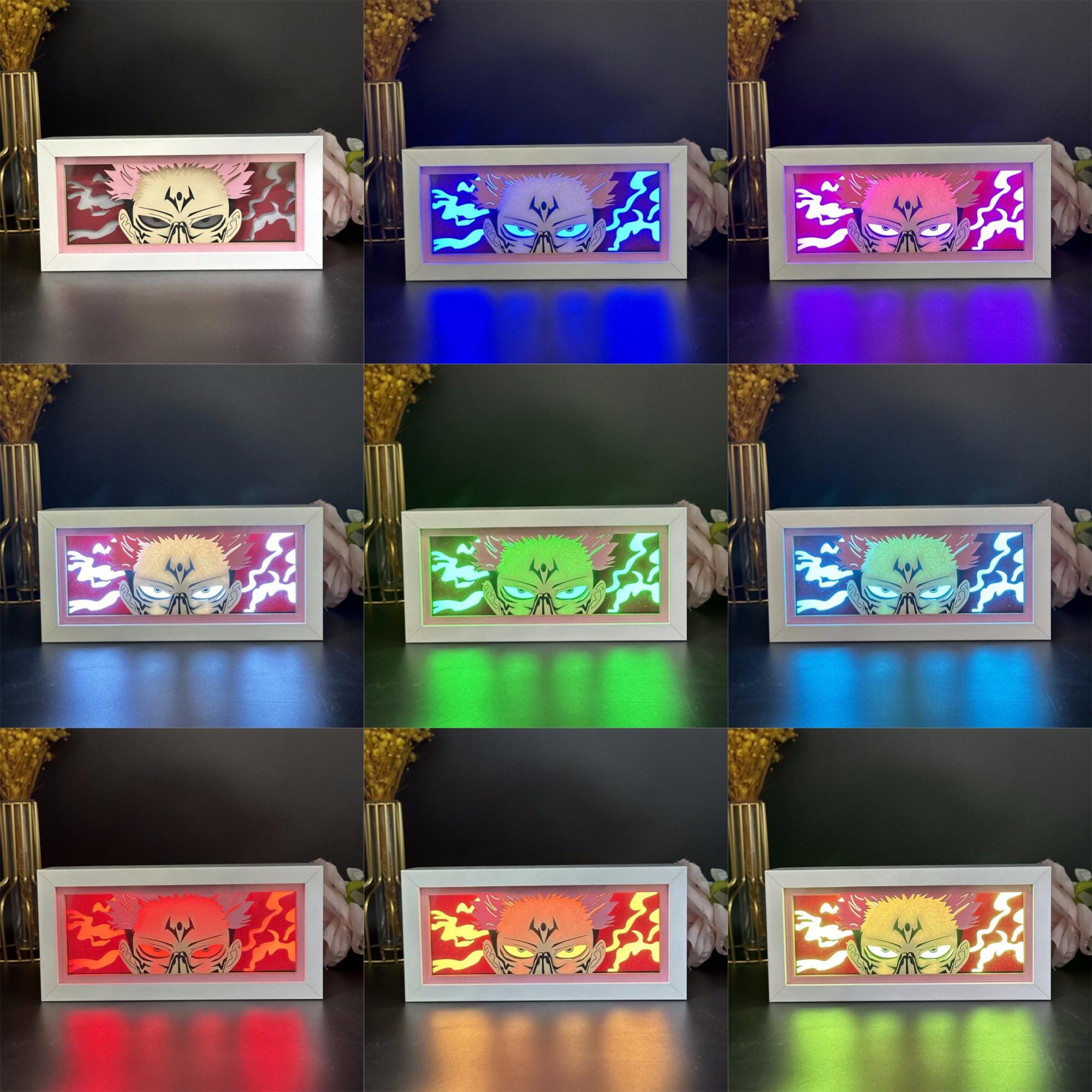 Uchiha Itachi Lightbox, Anime Itachi LED Lamp, Itachi-inspired Night ...