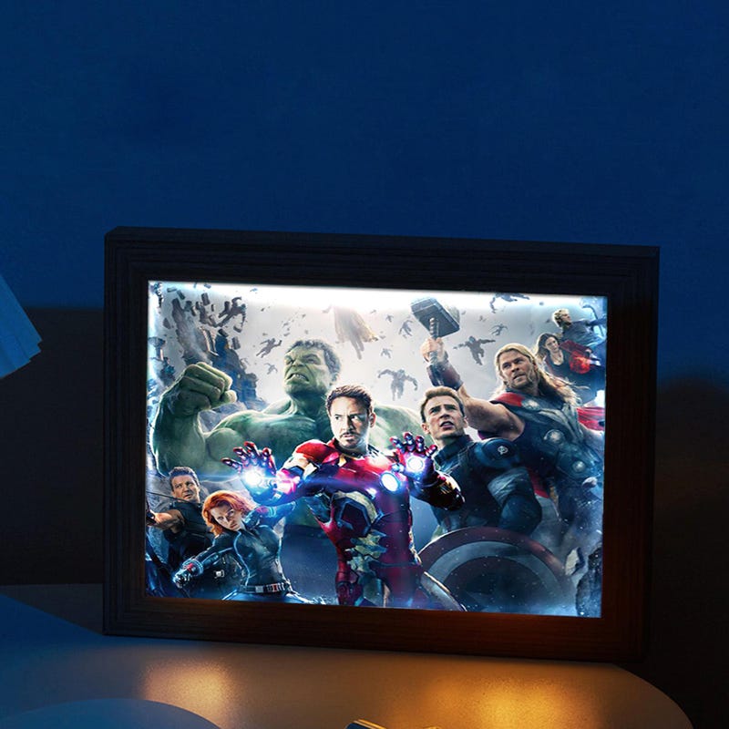 Avengers Night Light - Etsy
