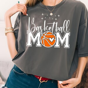Basketball Mama Png, Retro Basketball Distressed Mom T-shirt Mug Design ...
