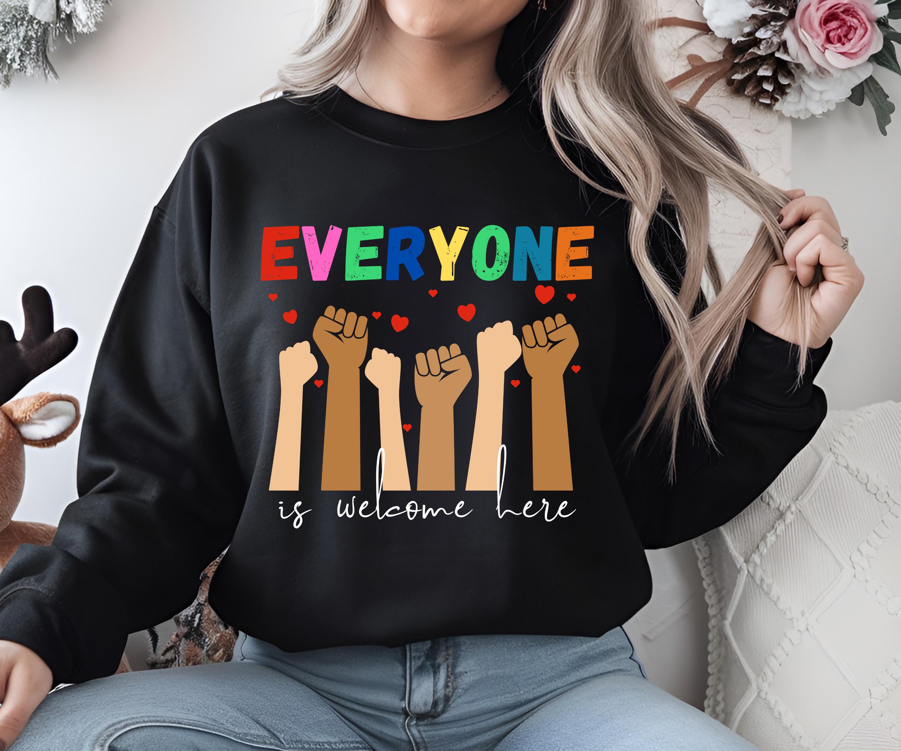 Everyone is Welcome Here Svg Png, Everyone is Welcome Here Poster ...