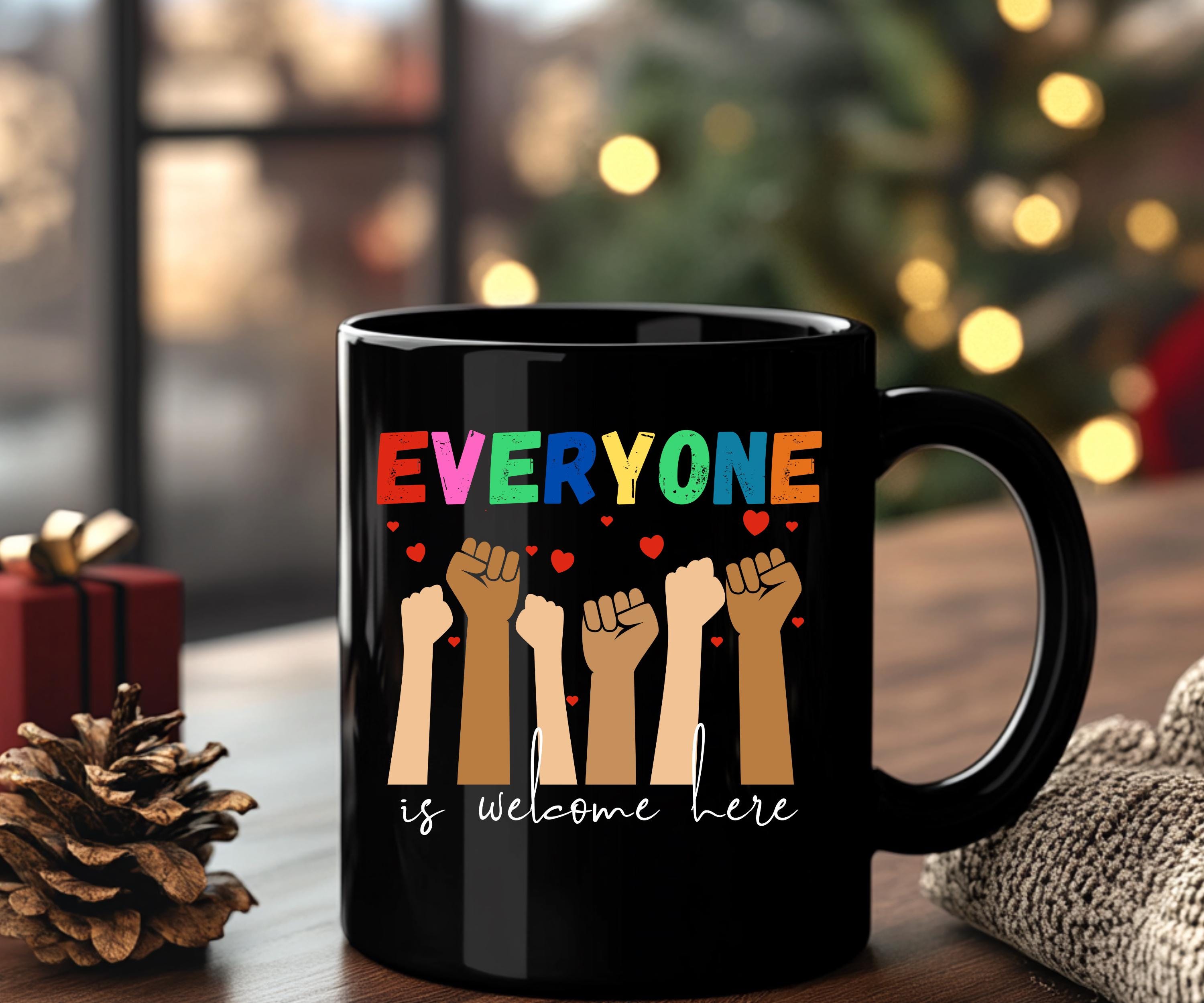 Everyone is Welcome Here Svg Png, Everyone is Welcome Here Poster ...