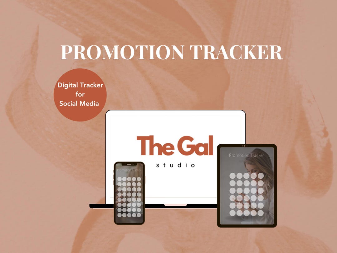 Promotion Tracker, Social Media Template, Arbonne Template, Digital ...