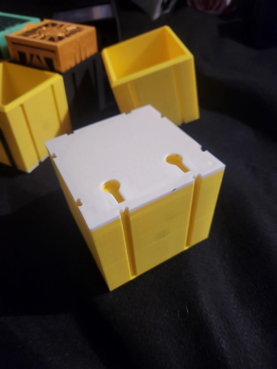 3d Printed Commander Guild Deckbox With Wall Mount - Etsy