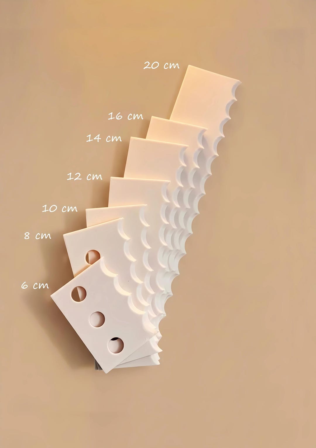 The Single Edge Bite Rib (6 - 20 Cm) - Wheel Throwing Rib Tool - Etsy