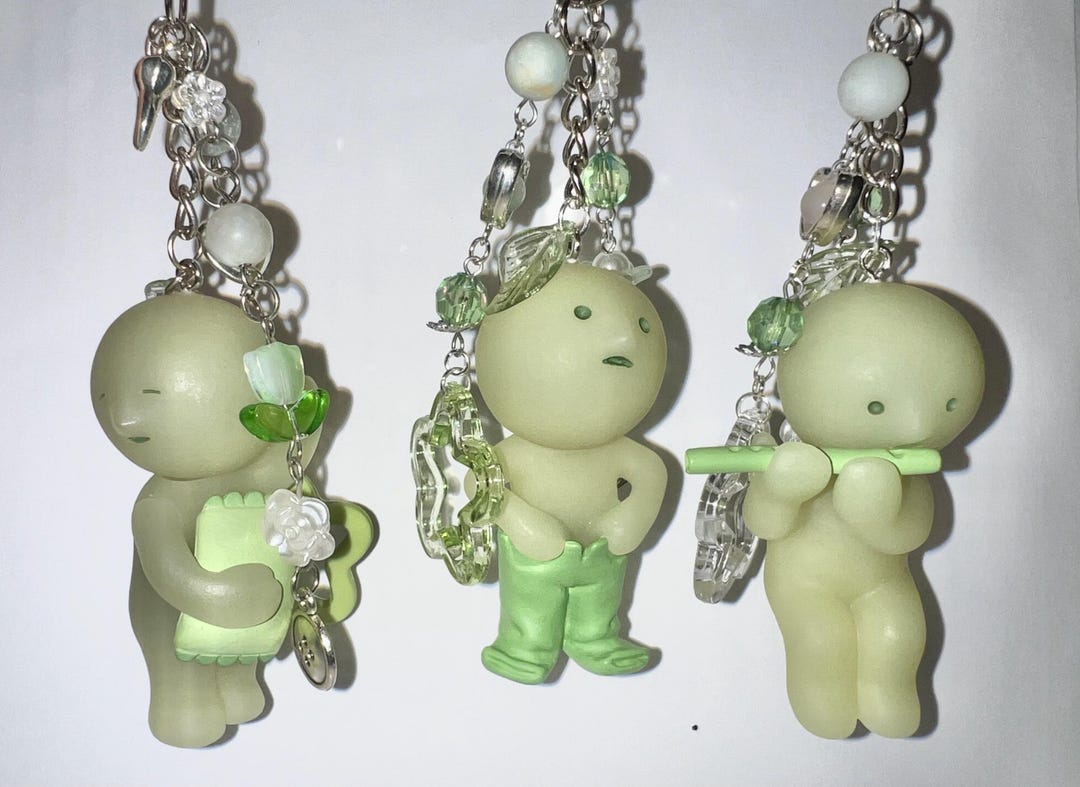 Smiski Keychains - Etsy
