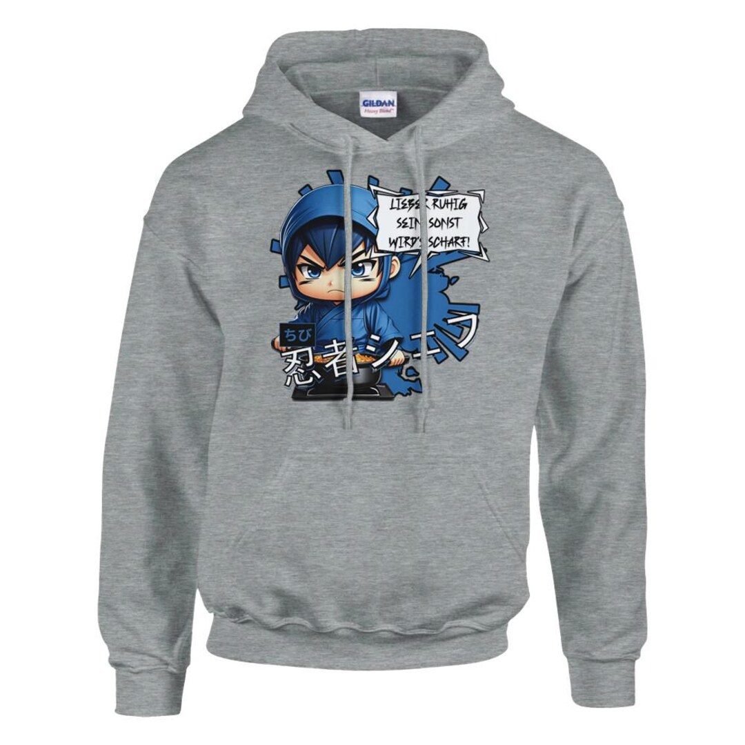 Chibi Ninja Chef Hoodie better Keep Quiet, Otherwise It'll Get Spicy ...