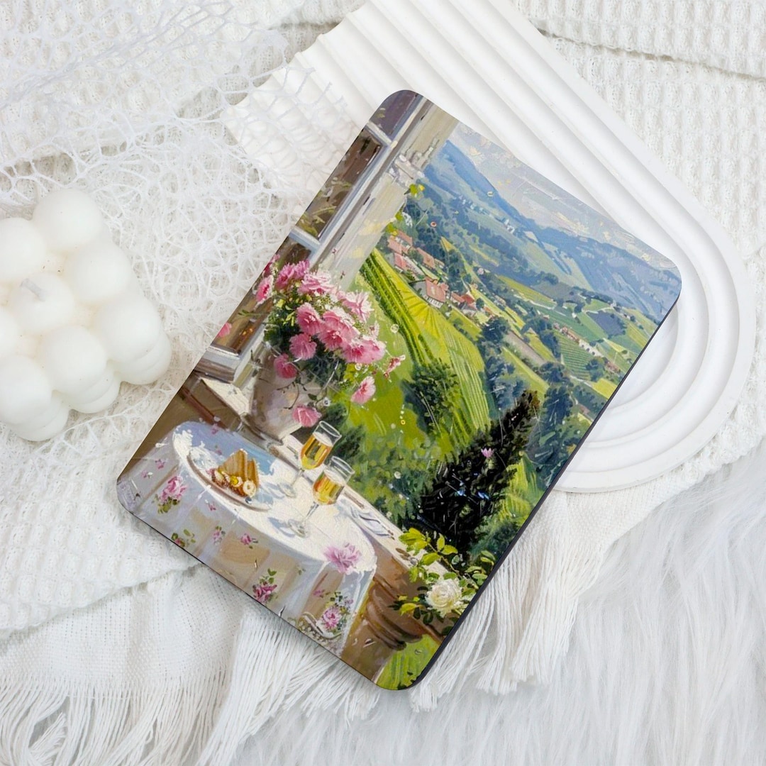 Oil Landscape Kindle 12th Gen (2024/2022) Paperwhite 6"/7" Case With ...