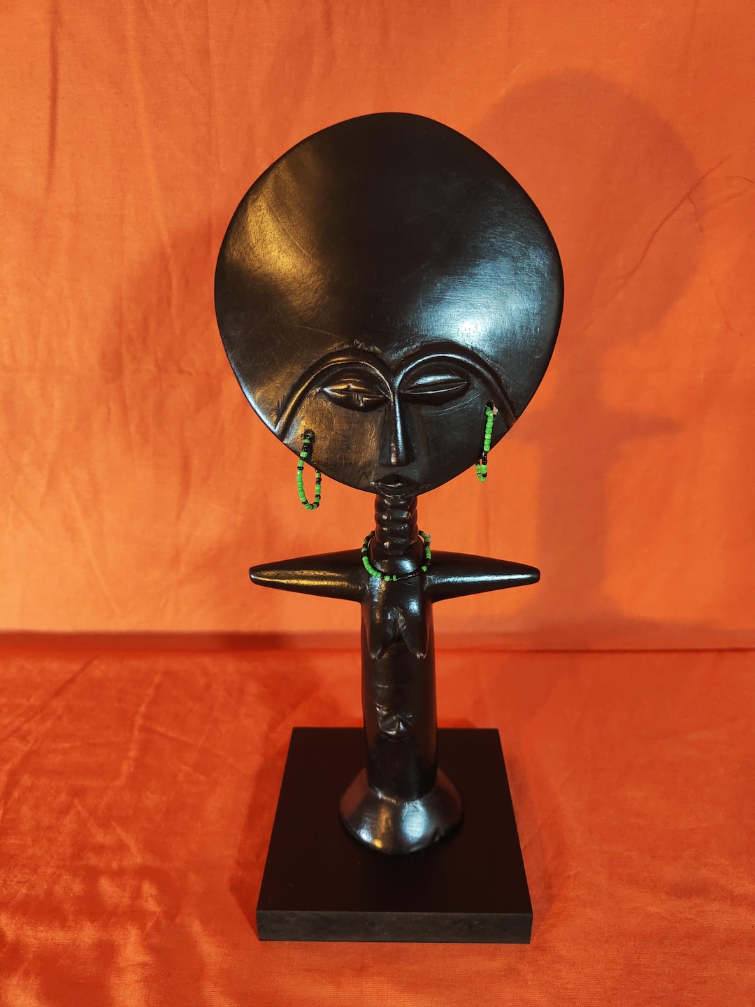 African Fertility Doll Akuaba – Handmade Ghana Statue for Conception ...