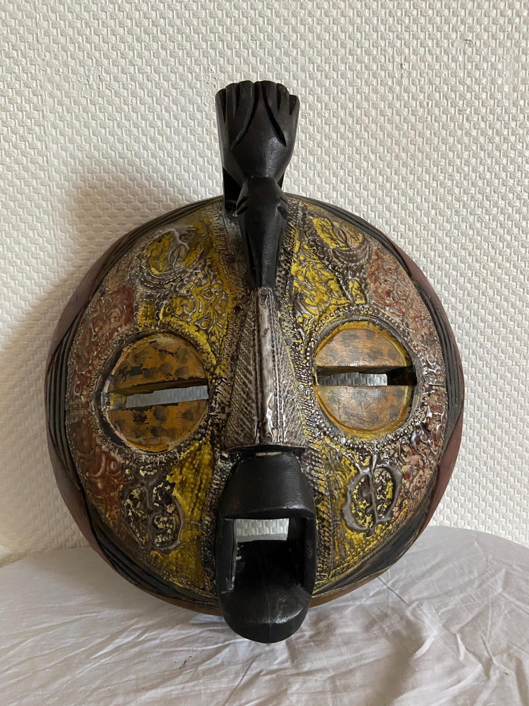 Ashanti Mask Traditional Africa Craft Primitive Art Decorative Mask ...