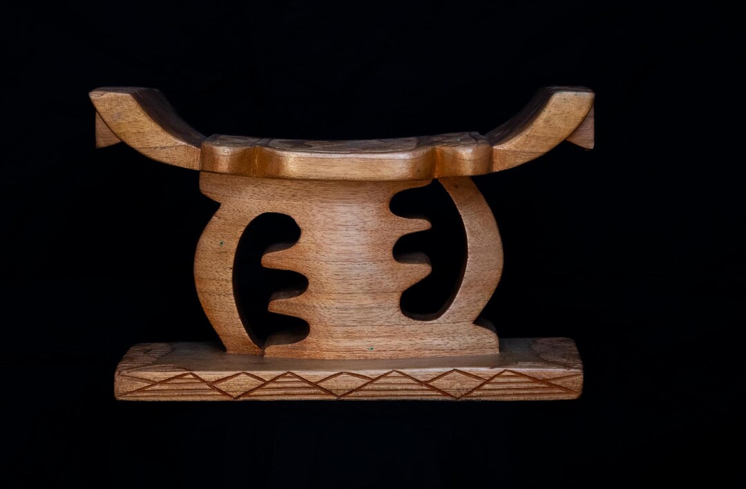 Ashanti Stool | Hand-carved African Throne | Akan Tribal Art Furniture ...