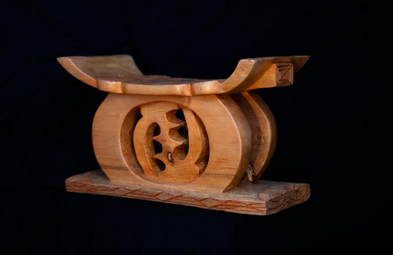 Ashanti Stool | Hand-carved African Throne | Akan Tribal Art Furniture ...