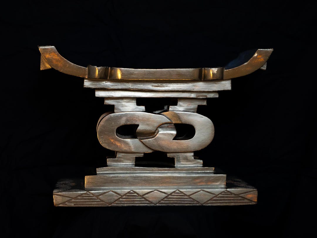 Ashanti Stool | Hand-carved African Throne | Akan Tribal Art Furniture ...