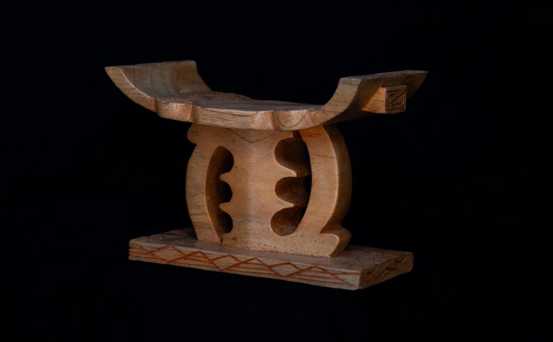 Ashanti Stool | Hand-carved African Throne | Akan Tribal Art Furniture ...